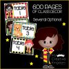 EDITABLE PDF Wizard Class Theme Mega Bundle - My Creative Kingdom