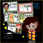 EDITABLE PDF Wizard Class Theme Mega Bundle - My Creative Kingdom