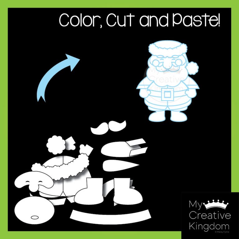Jolly Santa Craft - My Creative Kingdom