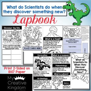 New Science Discoveries Kindergarten Journeys Unit 4 Lesson 20 Lap book ...