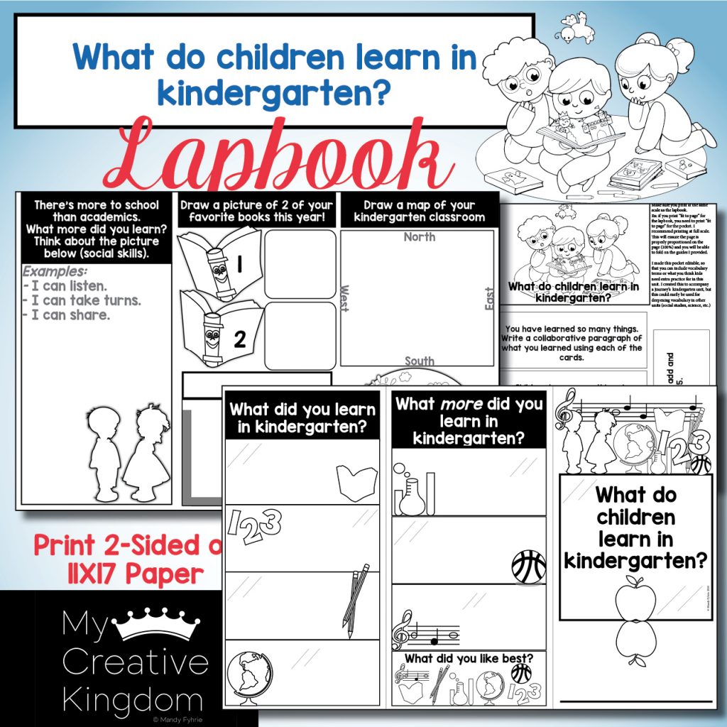 What Children Learn in K - Kindergarten Journeys Unit 6 Lesson 29 Lap ...