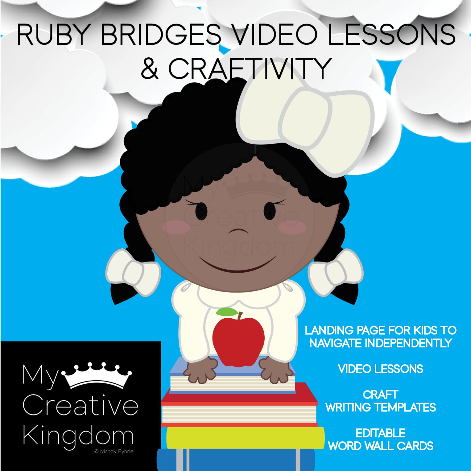Ruby Bridges Black History Craftivity & Lesson Videos for Distance ...
