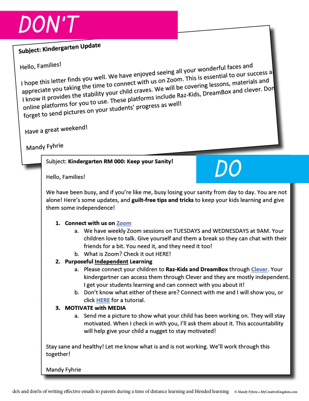 Learn @ Home Distance Learning: Educators, How to Craft Letters ...